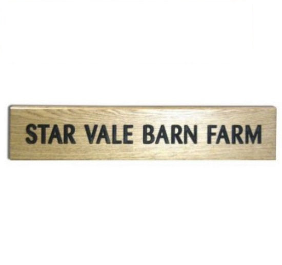 Gate Sign – Natural Signs